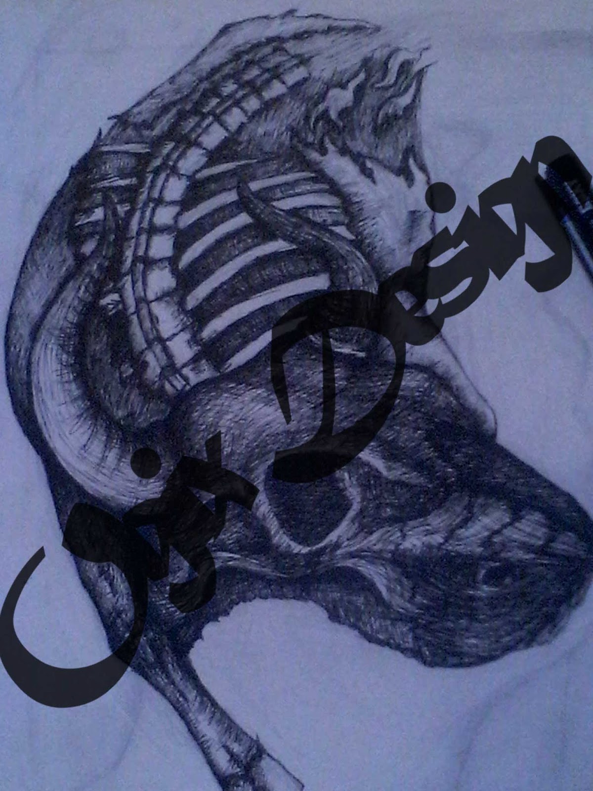 Inspirasiku: Sketsa drawing Pen