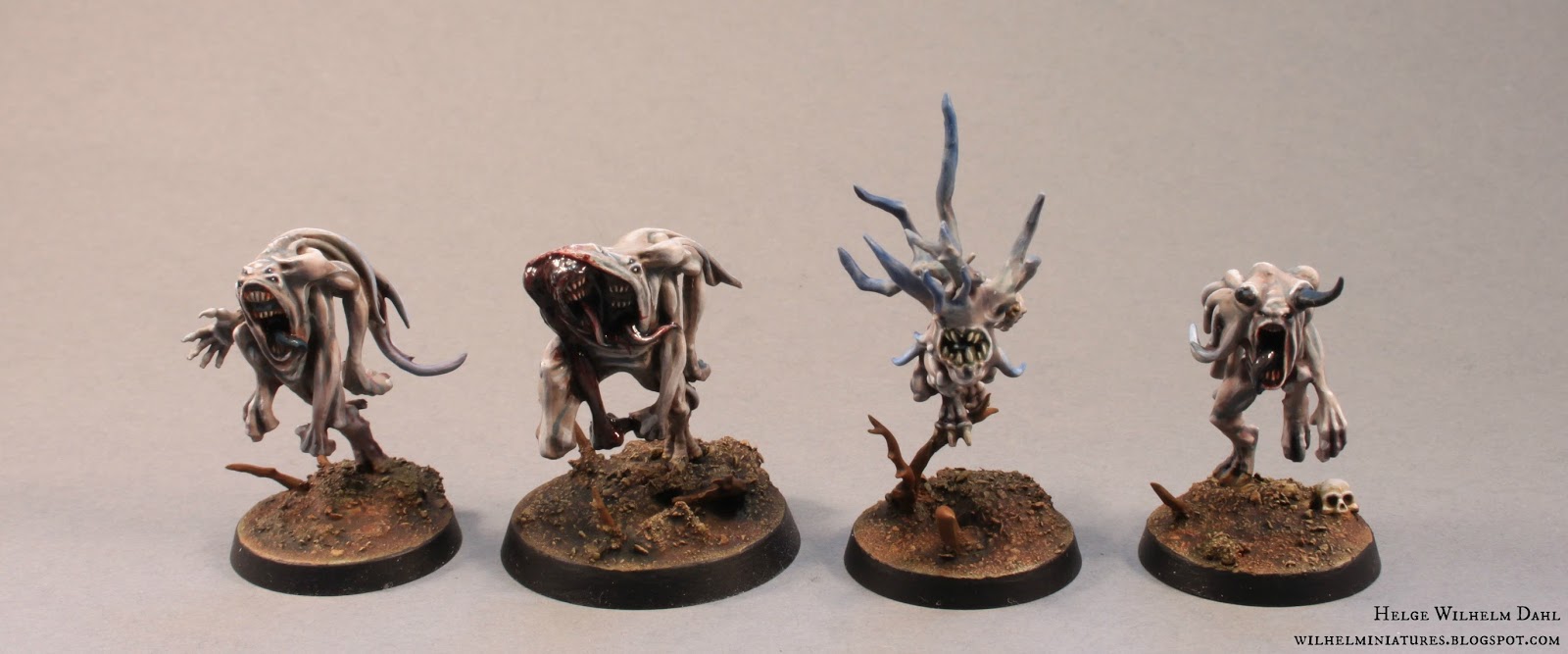 WilhelMiniatures: Silver Tower Week day II: Blue Horrors