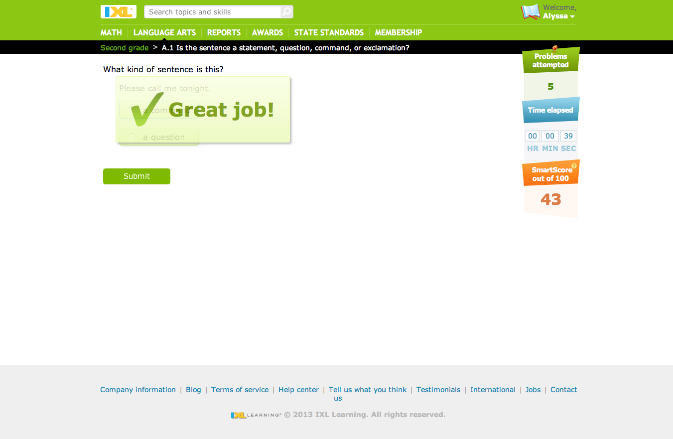 A Learning Journey: Schoolhouse Review: IXL Online Language Arts and ...