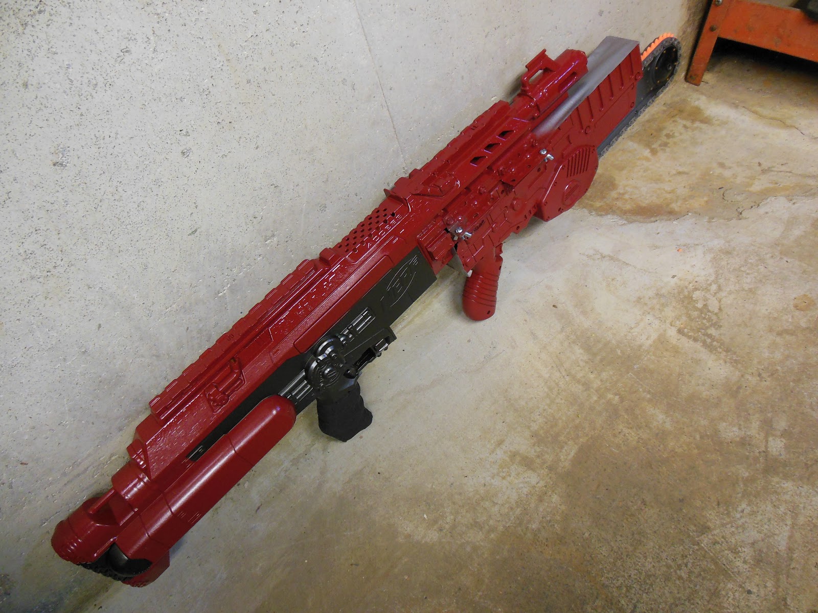 Lasagna678 Nerf Mods: Stampede with Interchangeable Grenade Launcher ...