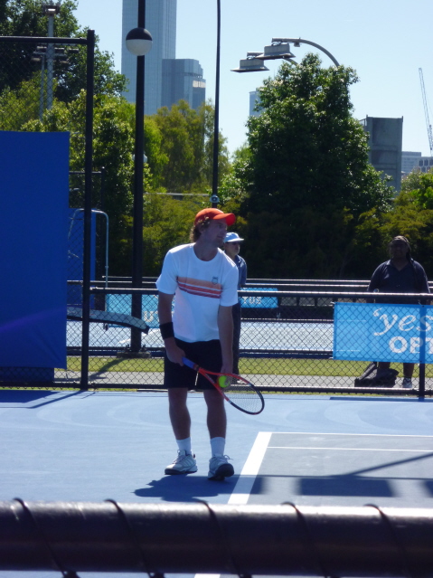 テニをはまるまるムし: 全豪2011 ワイルドカード・プレーオフ DAY1観戦記(後編)