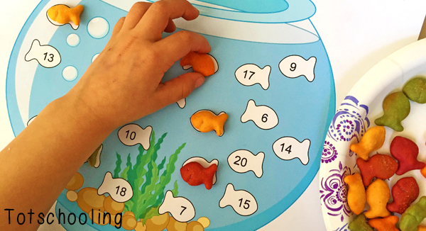 Goldfish Crackers Math & Literacy Pack