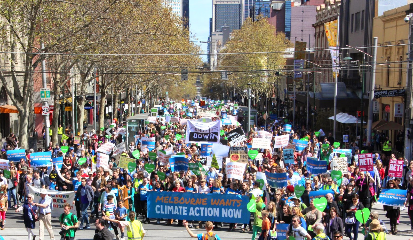 30,000 rally in Melbourne and more in regional Victoria for action on ...