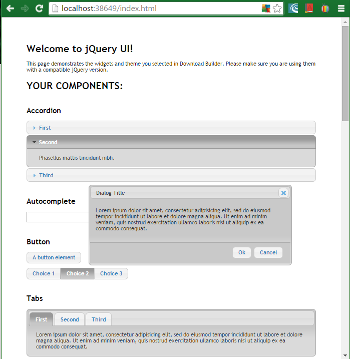 The Aspnet Mvc Club Add The Jqueryui To Your Web Site In 5 Minutes