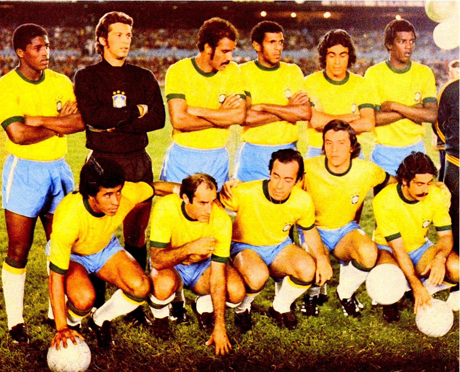 ⚽Selección de BRASIL 📆1970 🔚2000