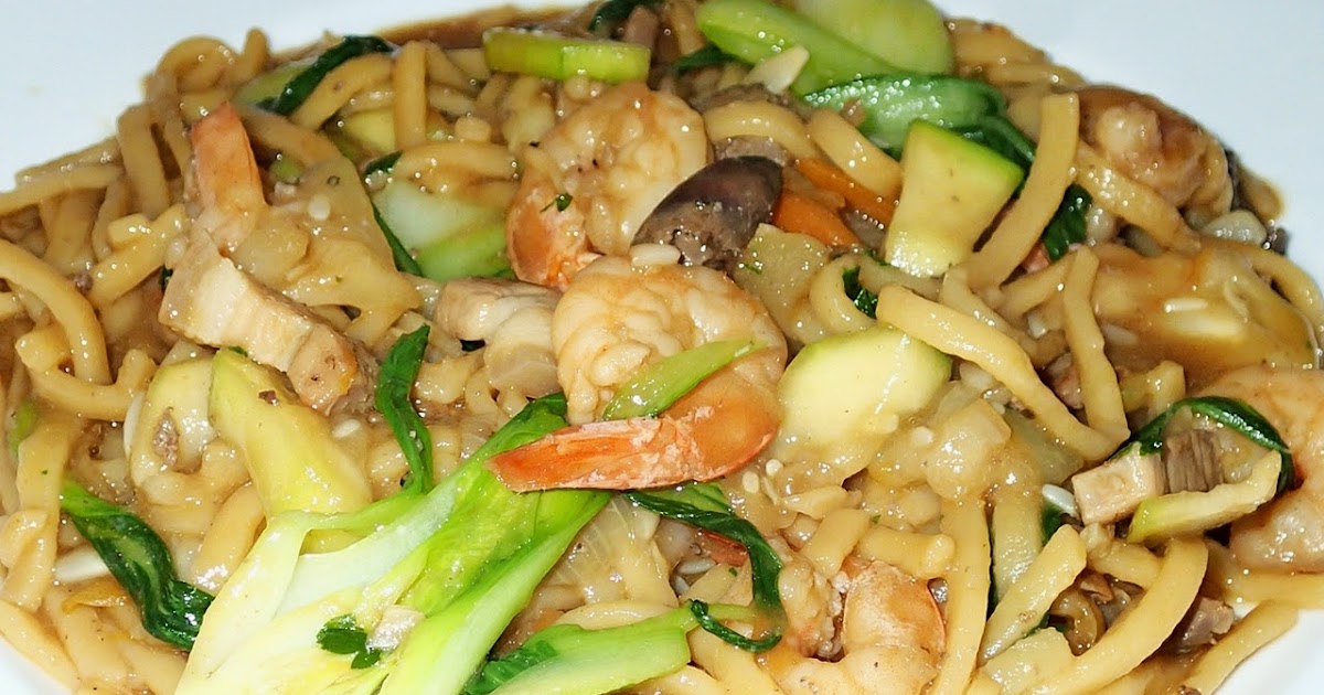 Pansit Miki with Upo