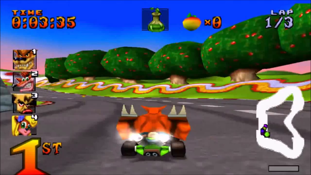 Mog Anarchy's Gaming Blog: My Top 5 Best Crash Team Racing Tracks