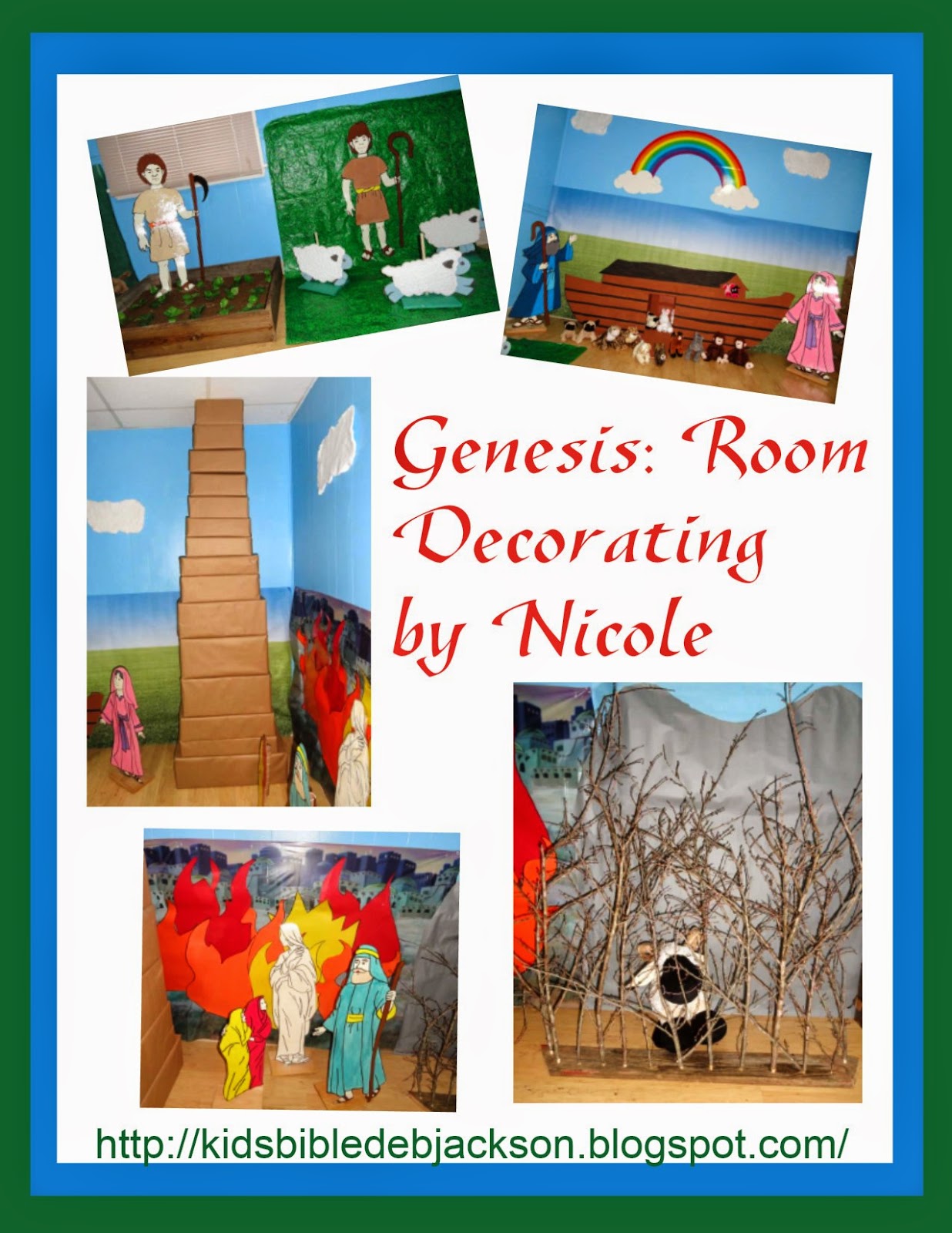 Bible Fun For Kids: Genesis Room Decorating by Nicole