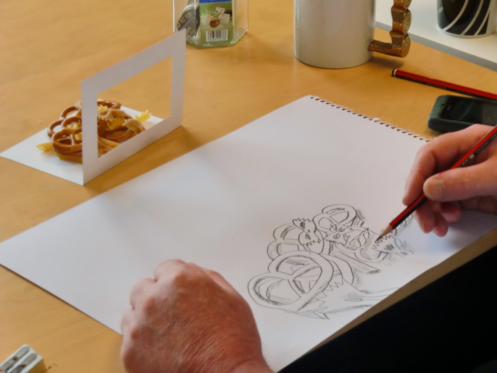 The Art Studio Sunderland: Eggsellent work and drawing classes....