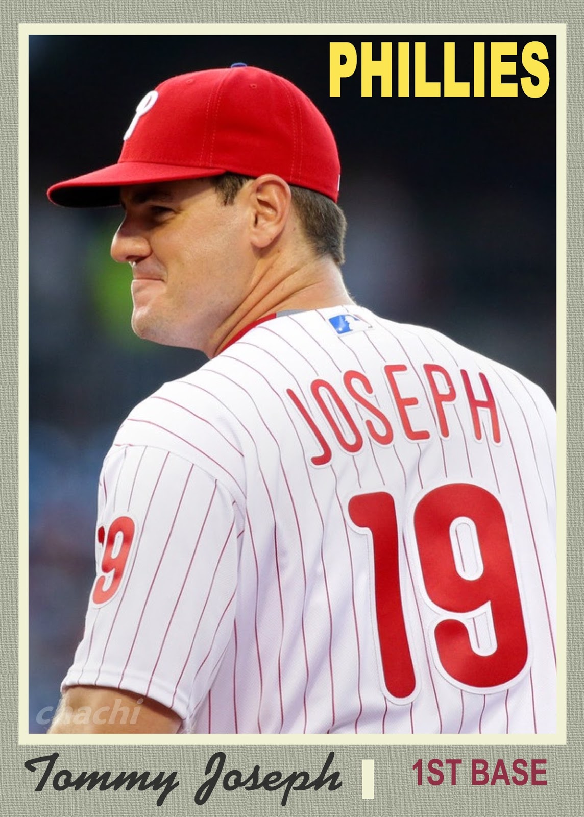 The Phillies Room: 2016 Chachi #42 Tommy Joseph