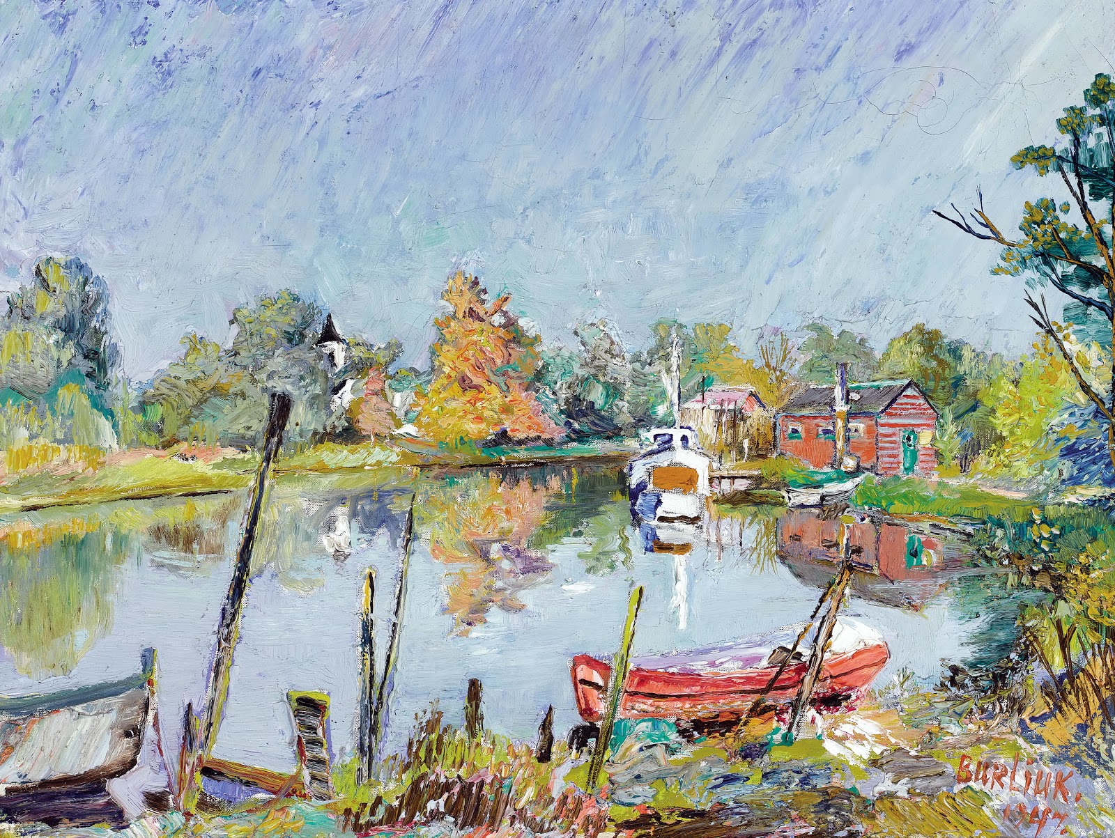 David Burliuk | The Father of Russian Futurism | Tutt'Art@ | Pittura ...