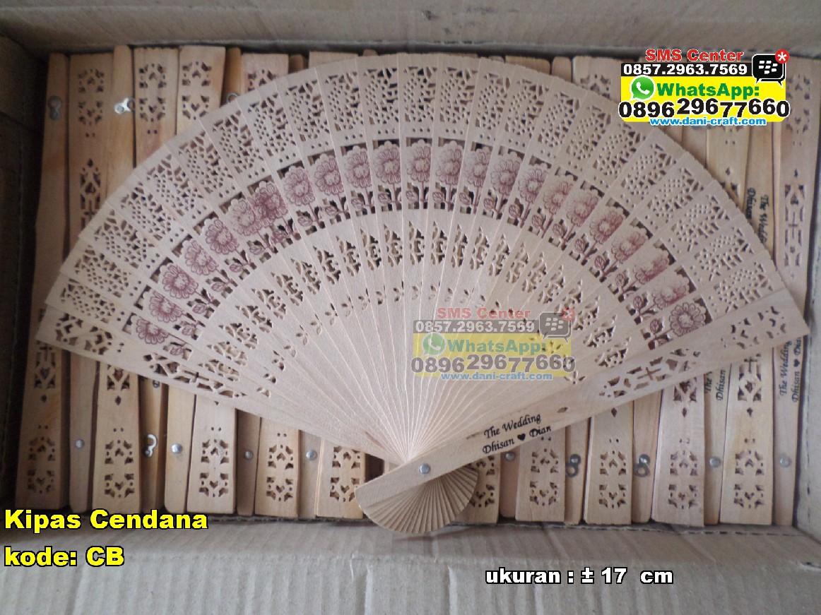 Kipas Cendana, Souvenir Kipas Kayu Wangi Cendana | Souvenir Pernikahan