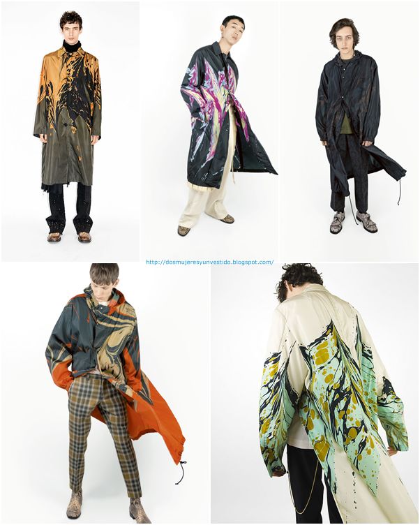 Dries Van Noten - The Raincoats Project - Dos mujeres y un vestido