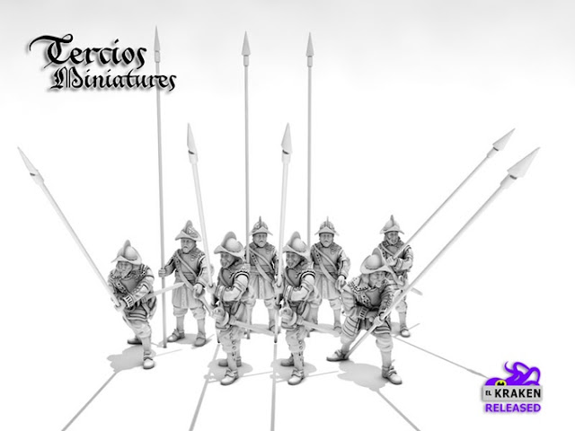 Wargame News and Terrain: El Kraken: Promising Spanish Tercios ...