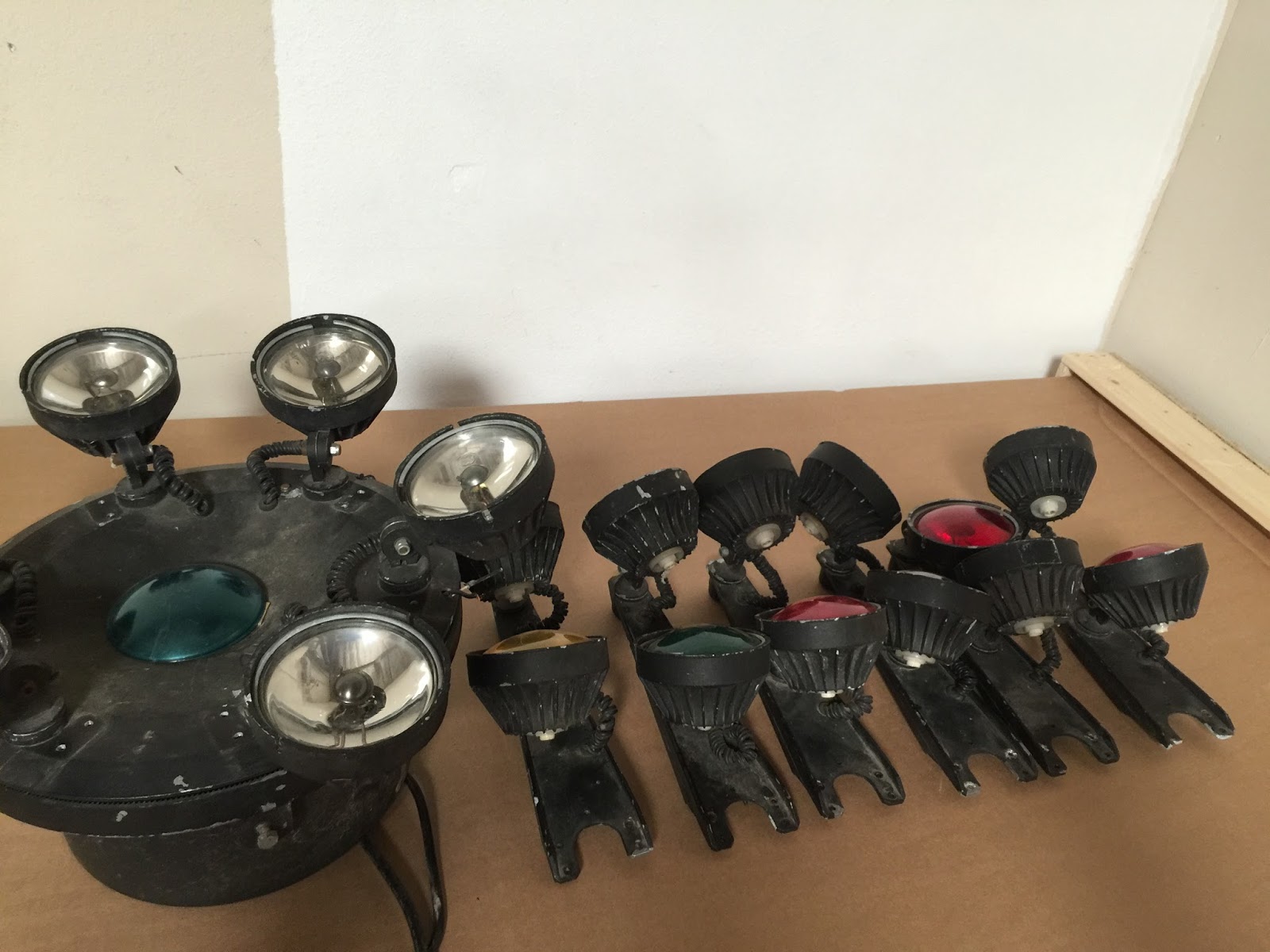 Vintage club lighting: 2017