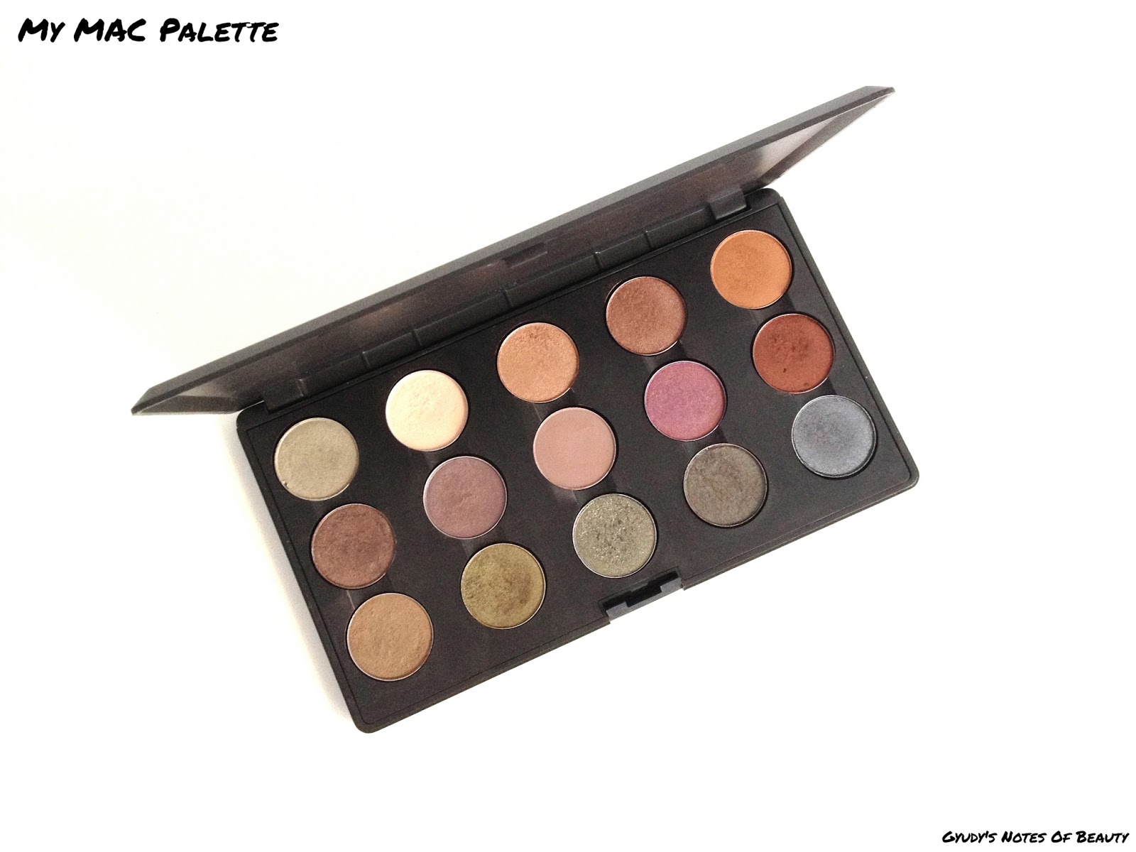 Gyudy's Notes Of Beauty: My MAC Palette