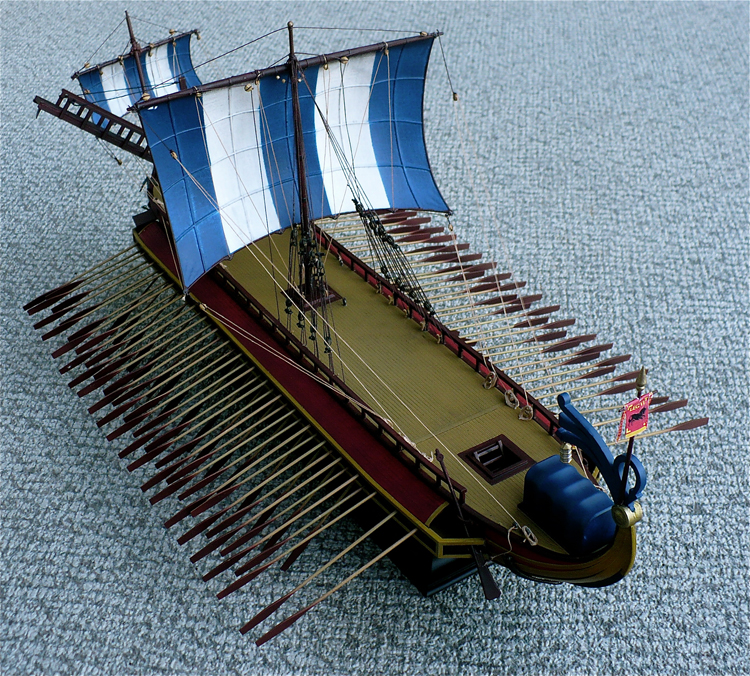 The Great Canadian Model Builders Web Page!: Roman Trireme