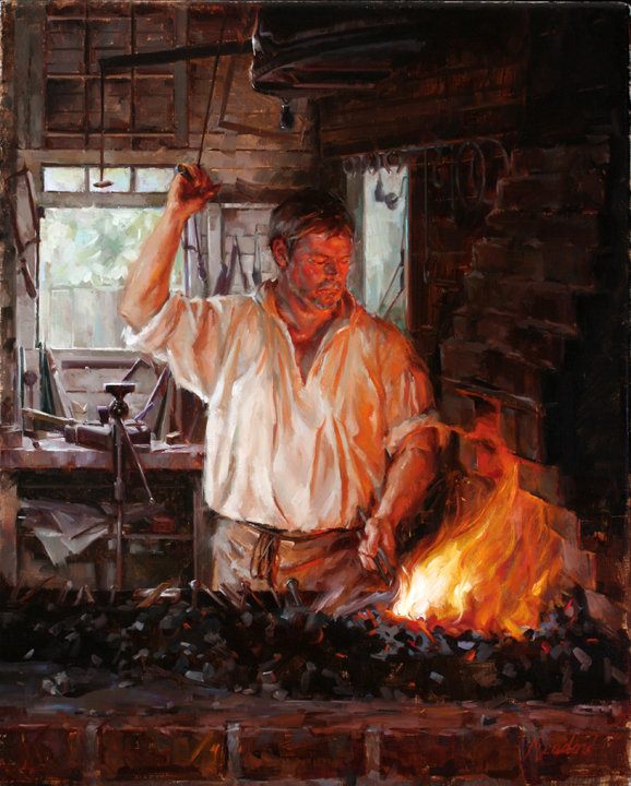 Maher Art Gallery: Meadow Gist American painter and illustrator