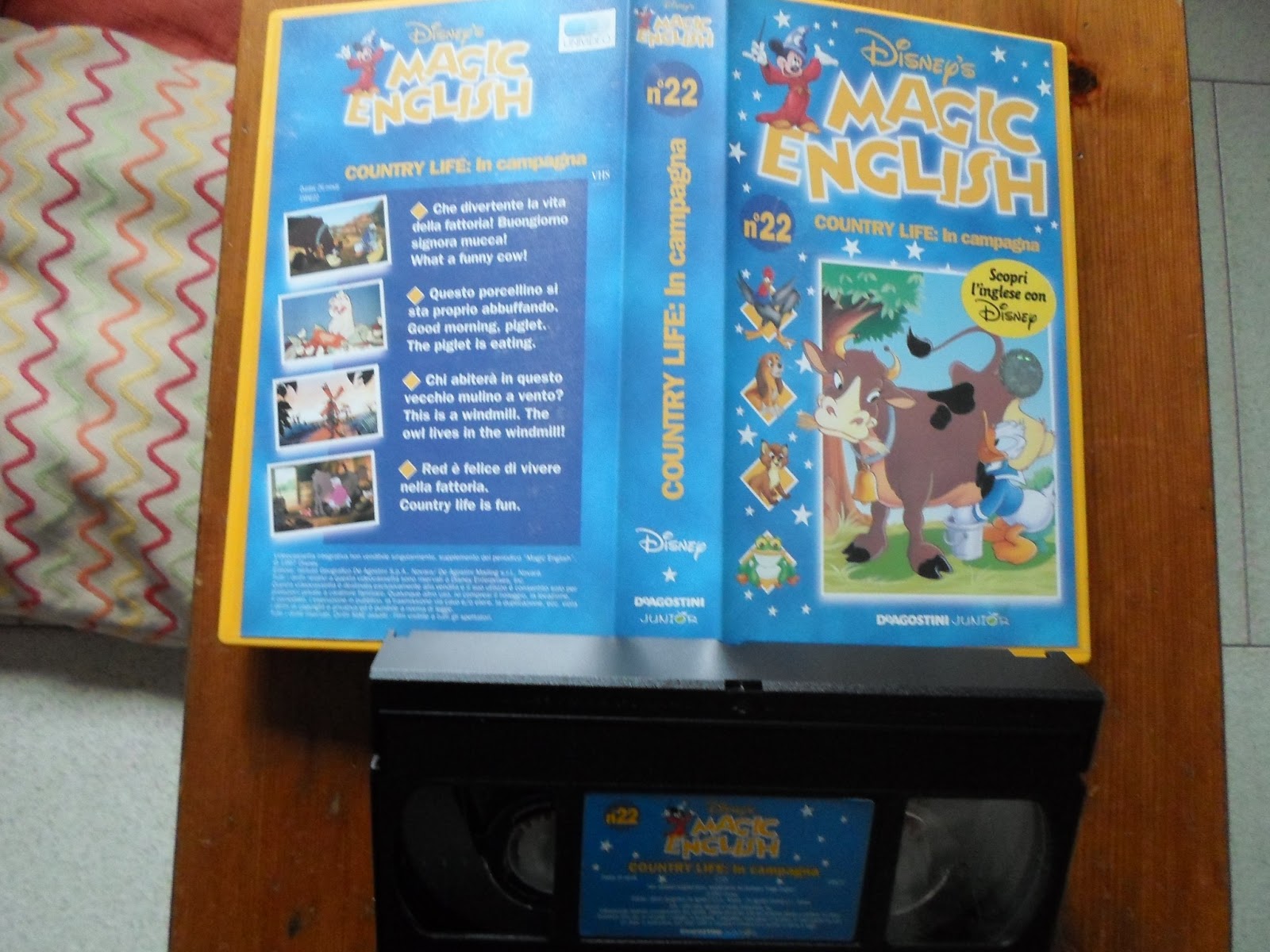 VHS Disney: IMMAGINI MAGIC ENGLISH