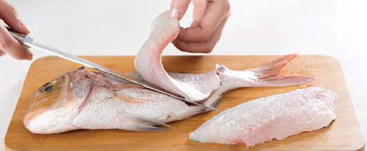 Red Snapper Sugata Zukuri レッドスナッパー姿造り recipe -Taste USA