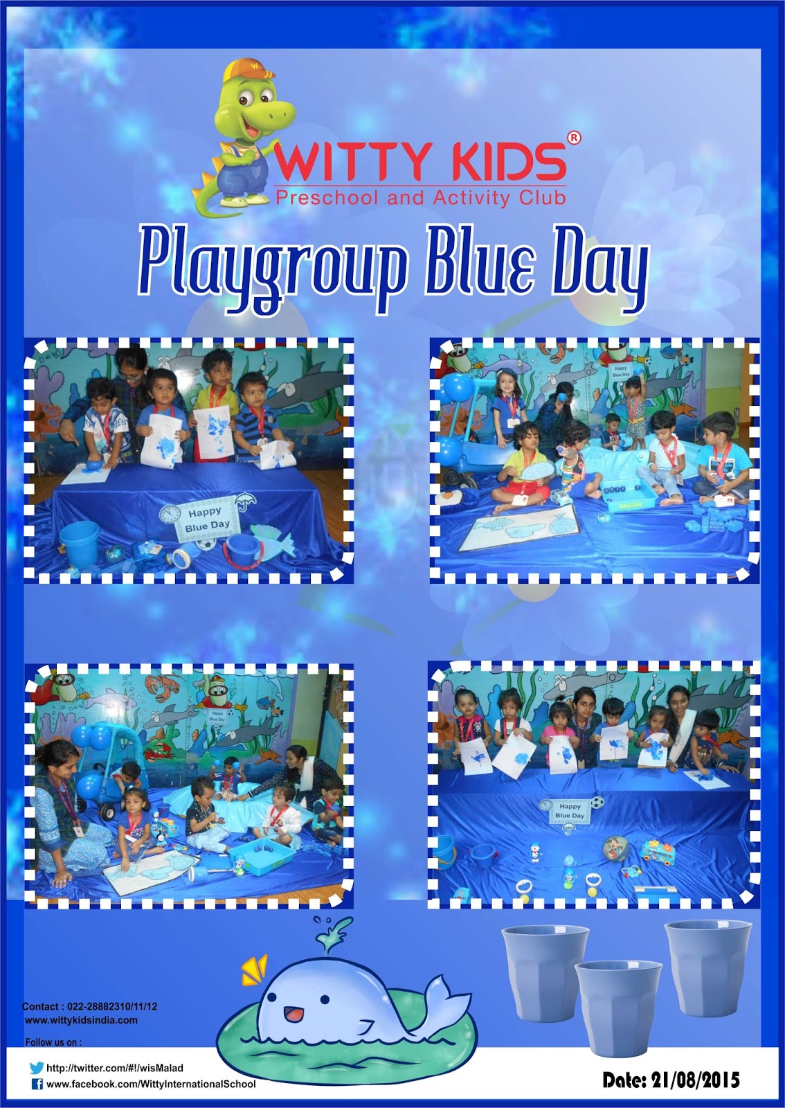 On the top of the World...: Blue Day Celebration by PG Section WIS ...