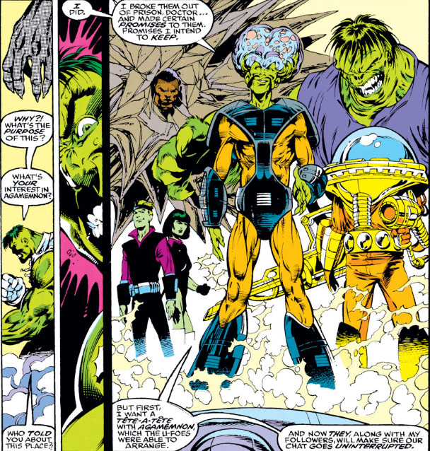 The Peerless Power of Comics!: At The Command of The Leader!