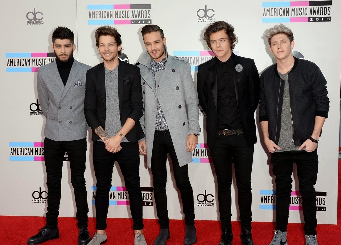 One Direction: Alfombra roja de los American Music Awards 2013 ...