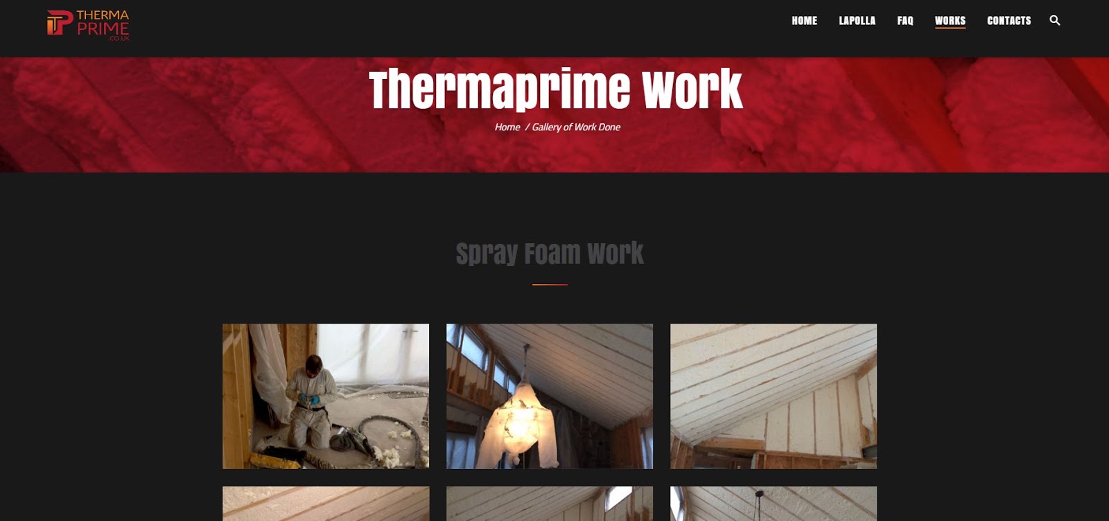 Thermaprime Spray Foam Insulation