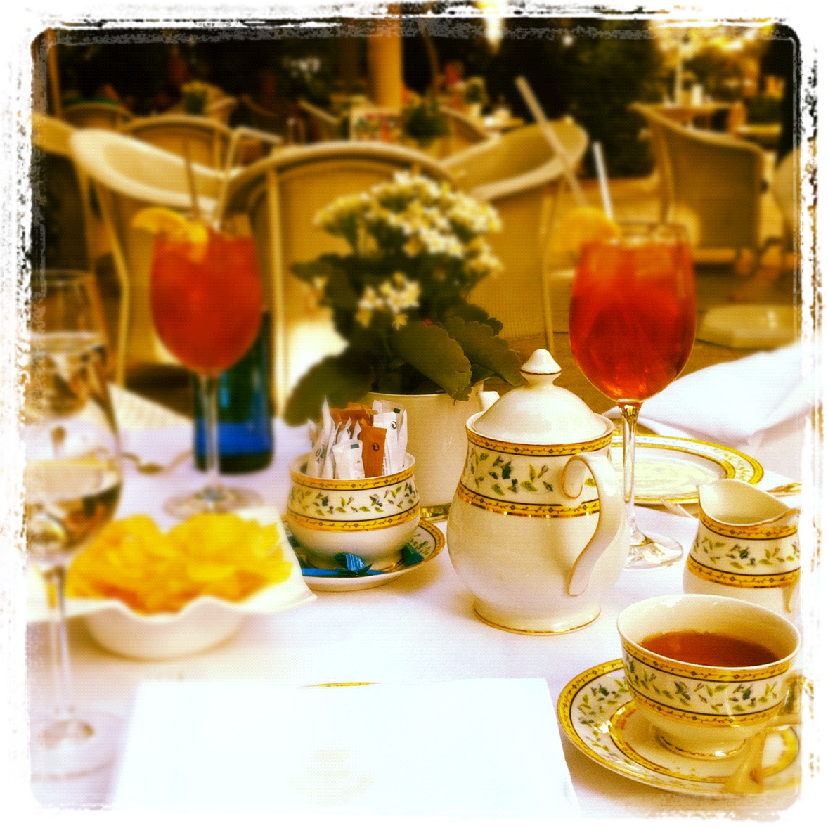 Dolce Far Niente: Té en el Ritz. Madrid