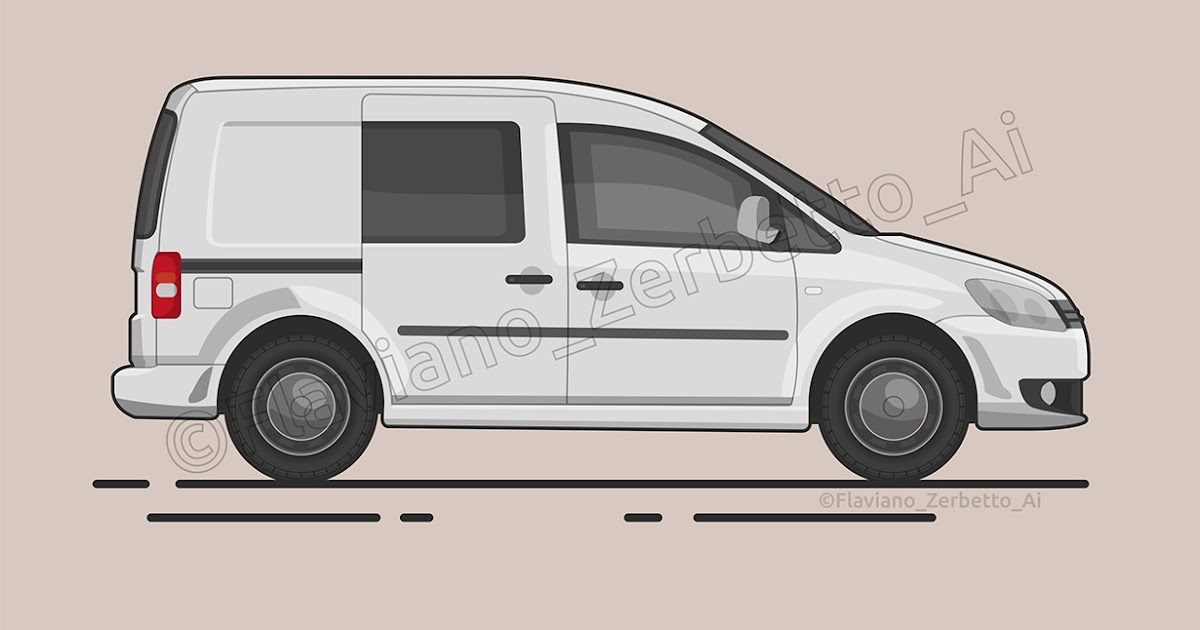 KombiT1: VW Caddy Flat Design