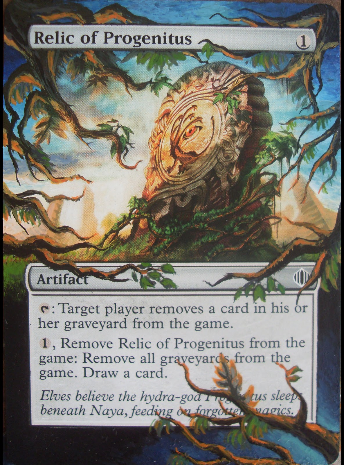 Aspasia Alters Blog: Tormod's Crypt, Relic of Progenitus, Avacyn's Pilgrim