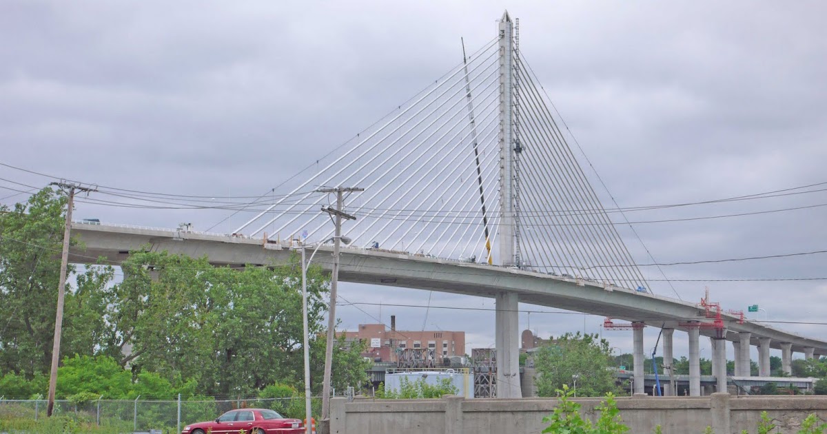 Bridge of the Week: Cable-Stayed Bridges - Veteran's Glass City Skyway