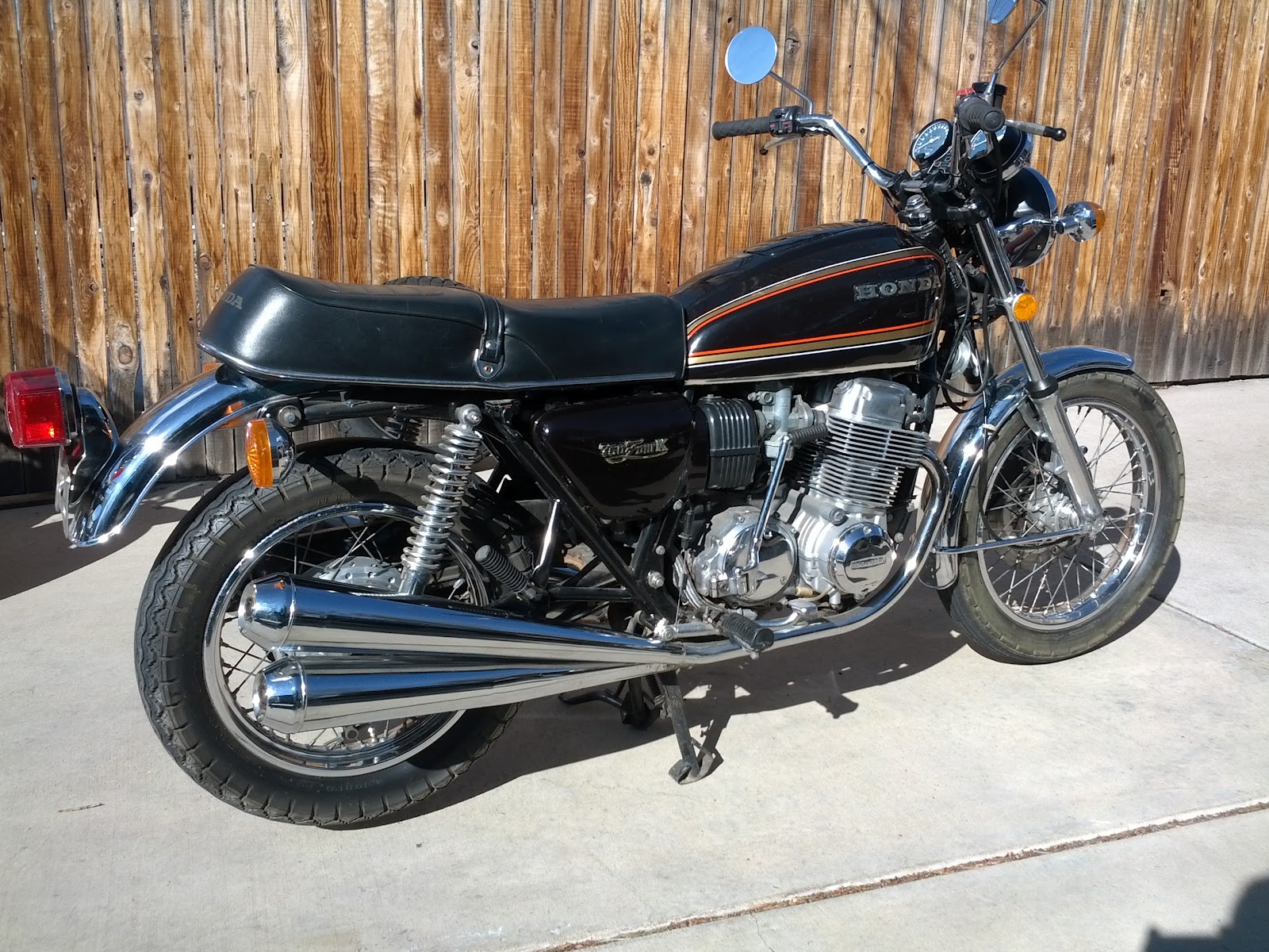 '77 HONDA CB750: Day 1
