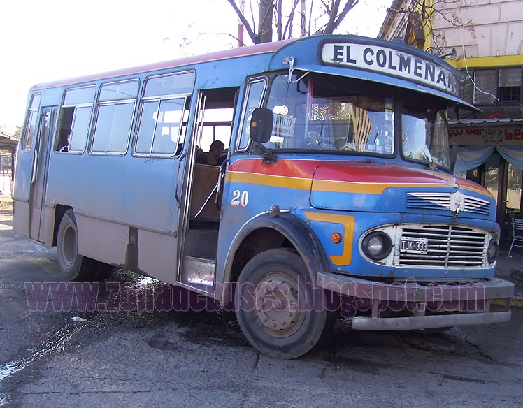 Colectibus - Zona de Buses: El Colmenar