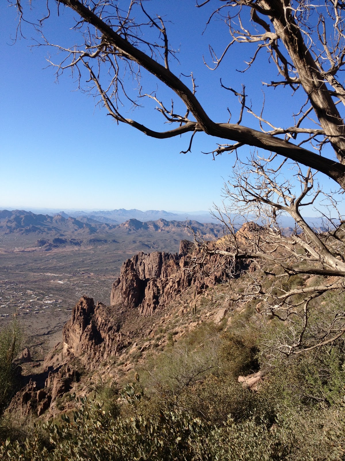 50 Hikes for 2012-13: Hike #3 - Siphon Draw, Apache Junction, AZ