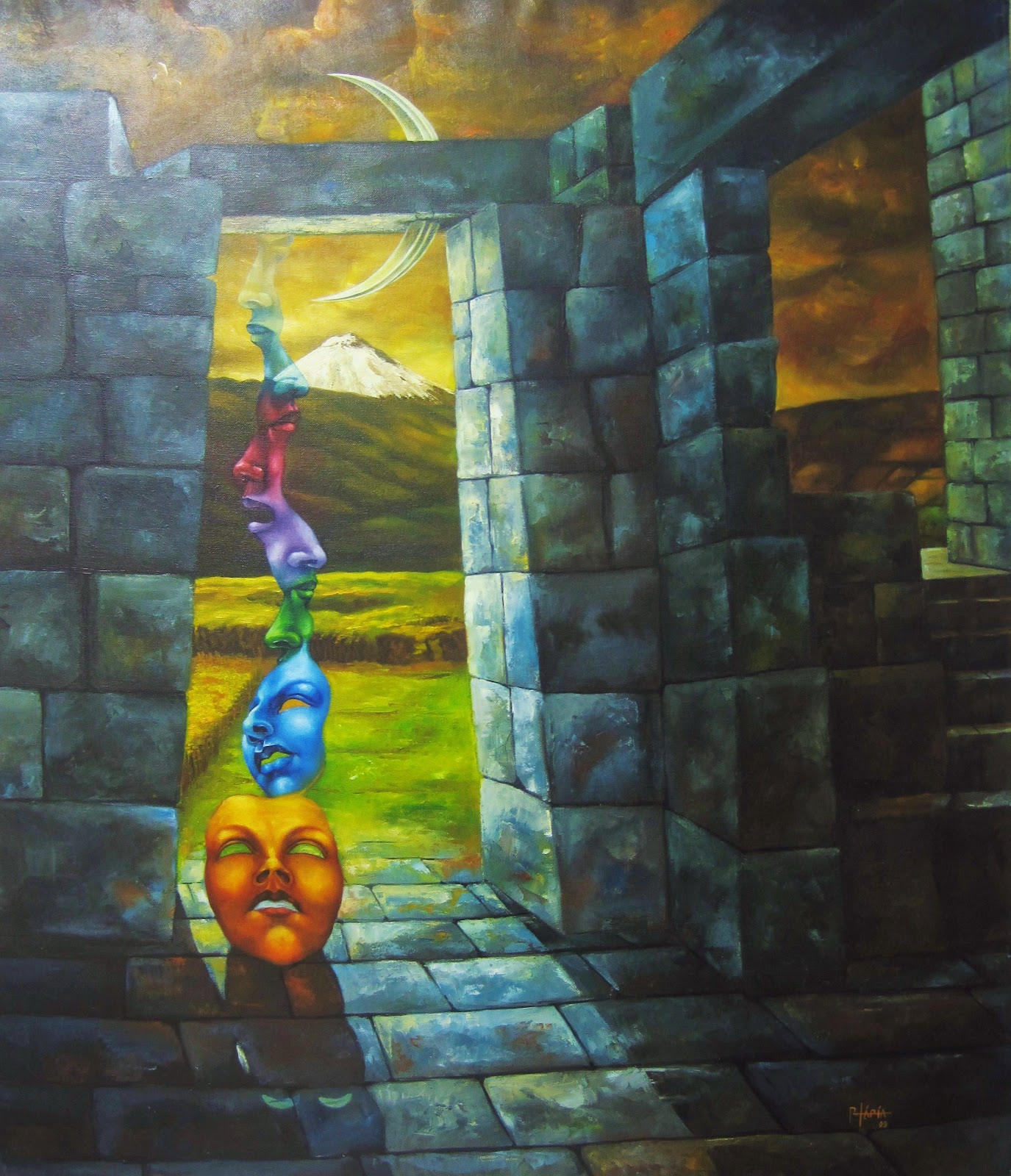 TAPIA: OBRAS DE PABLO TAPIA PINTOR ECUATORIANO