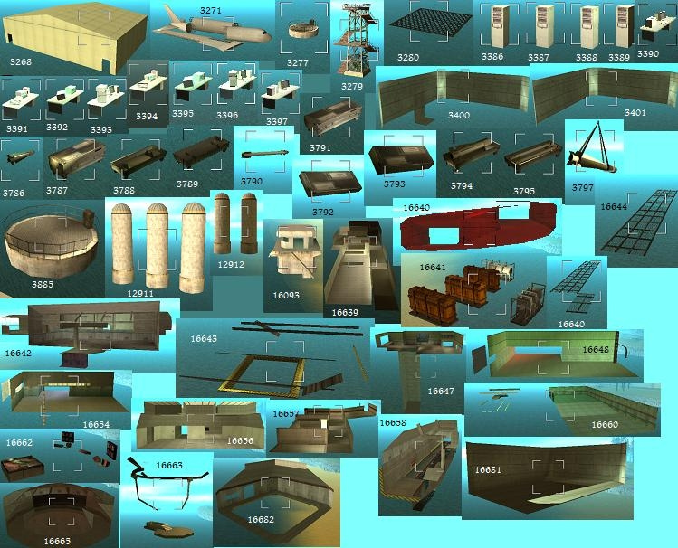 [MTA:SA] ID DE OBJETOS MTA PARA MAPS - MTA Brasil