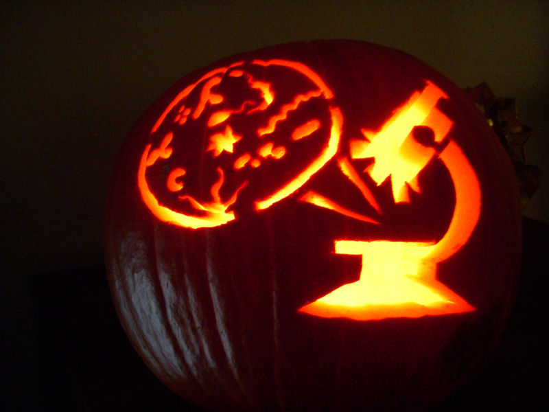 Medical Laboratory and Biomedical Science: Lab Halloween Pumpkin