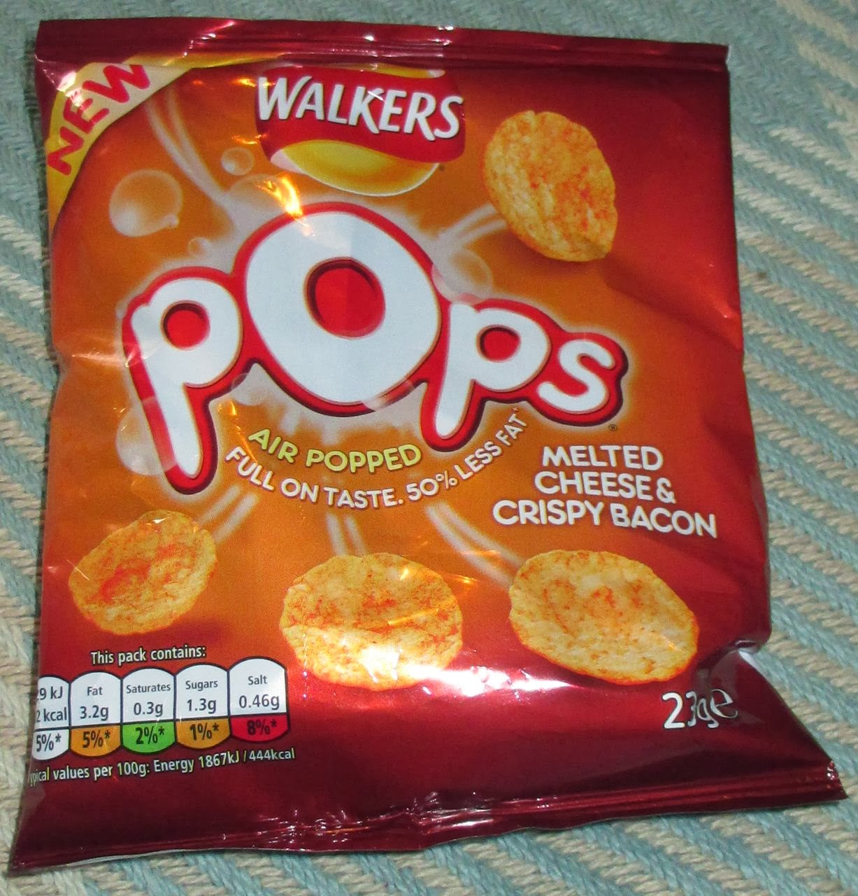 FOODSTUFF FINDS: New Walkers Pops - Melted Cheese & Crispy Bacon [By ...