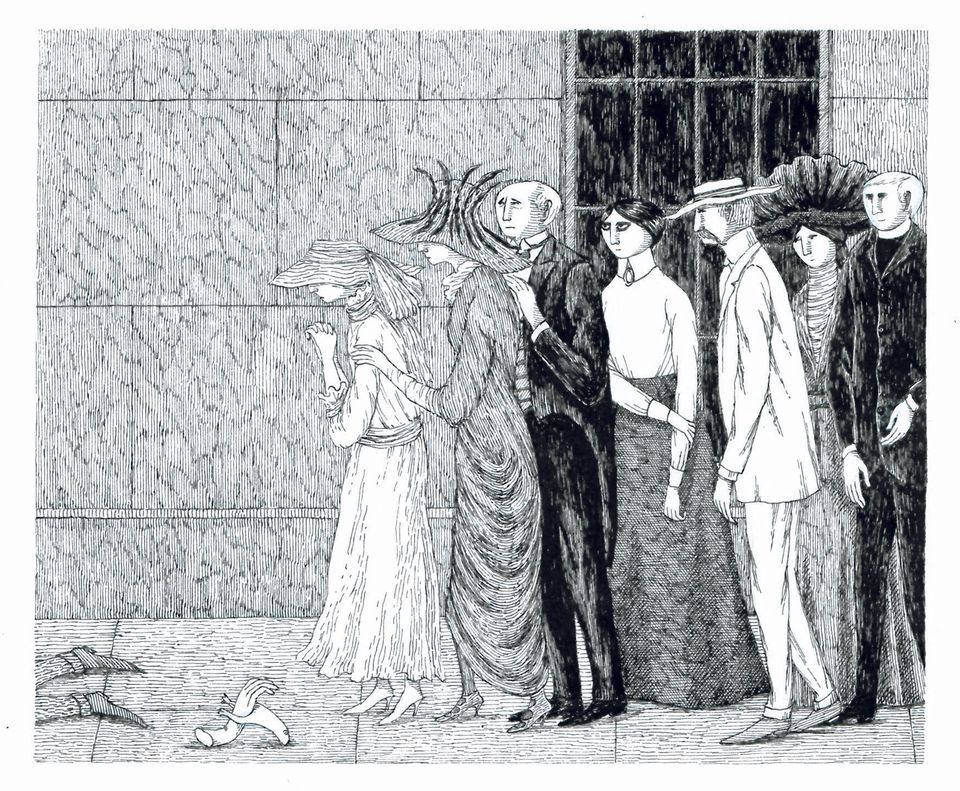 Nantucket Mermaid: Happy Birthday Edward Gorey!