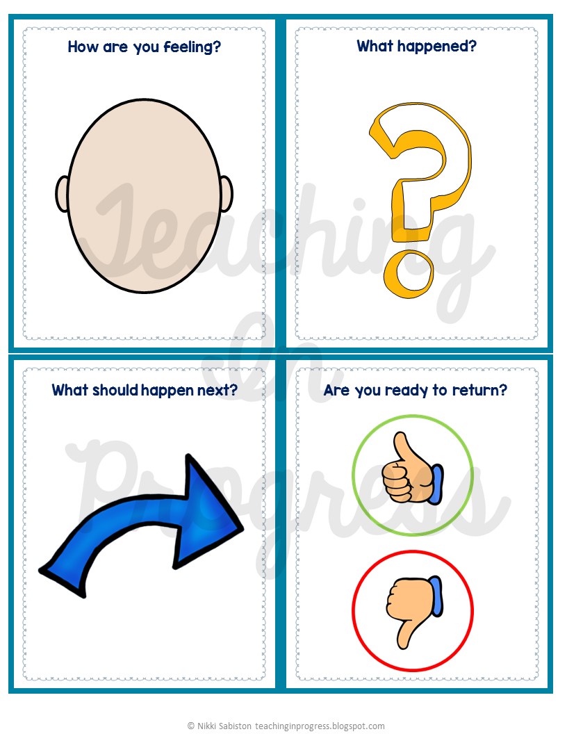 How to Set up, Introduce, & Implement a Take A Break Station - Teaching ...