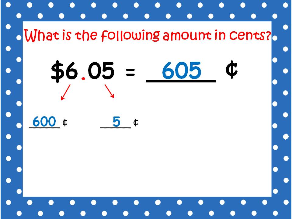 P2A Class Blog: Money - Comparing Amounts of Money