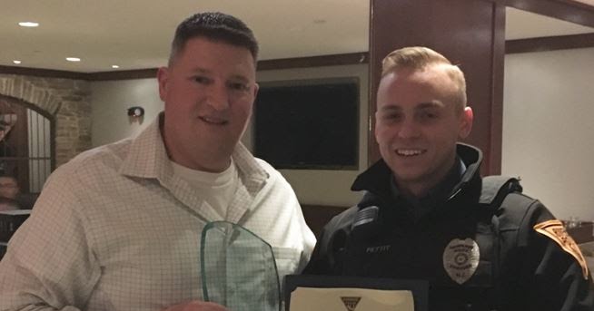 Ptl. Shane Pettit Named 2018 Officer of the Year