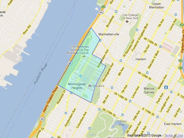 My Walking Pictures: Around Morningside Heights