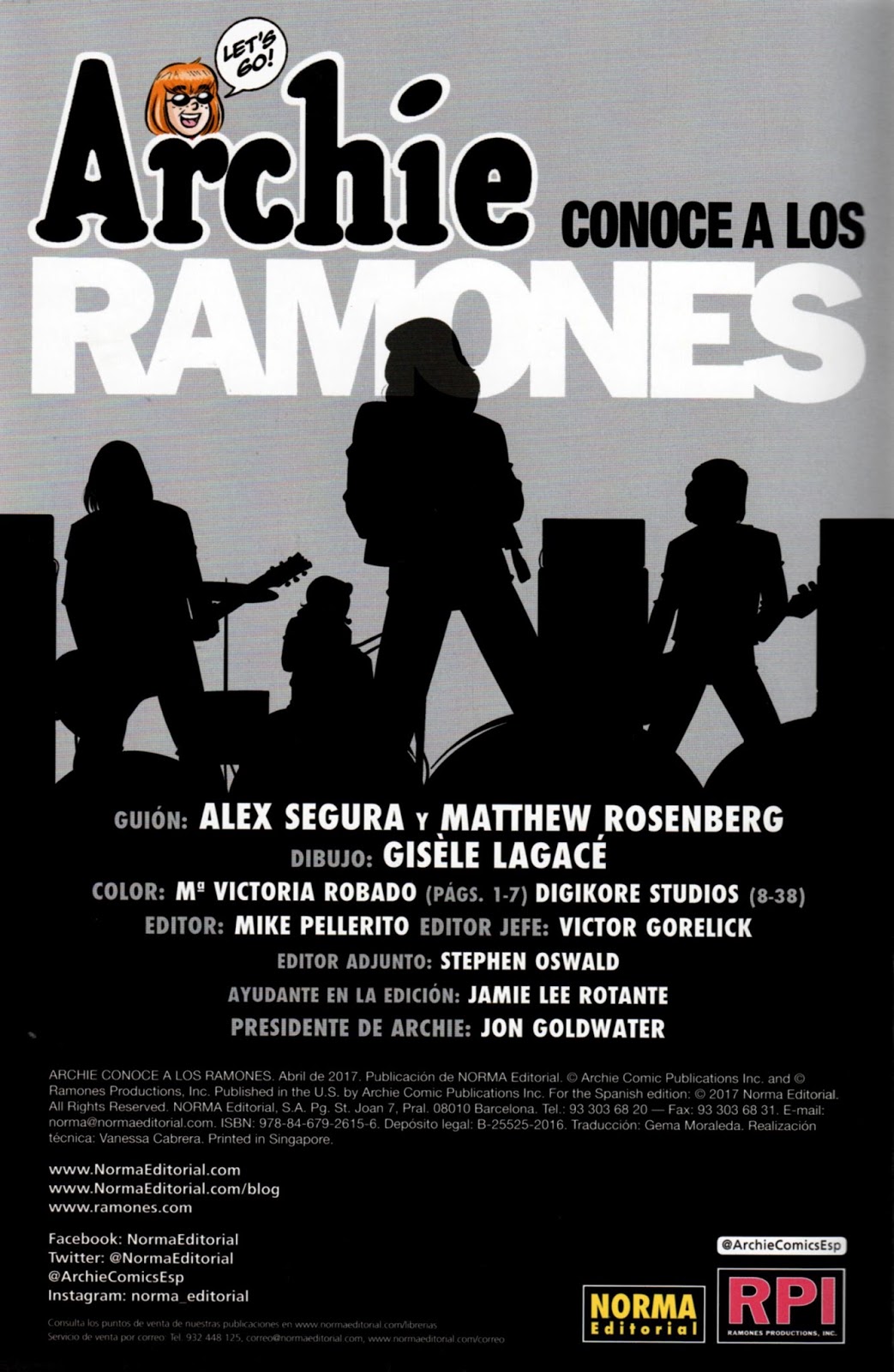 Galicia Comic: Archie conoce a Los Ramones