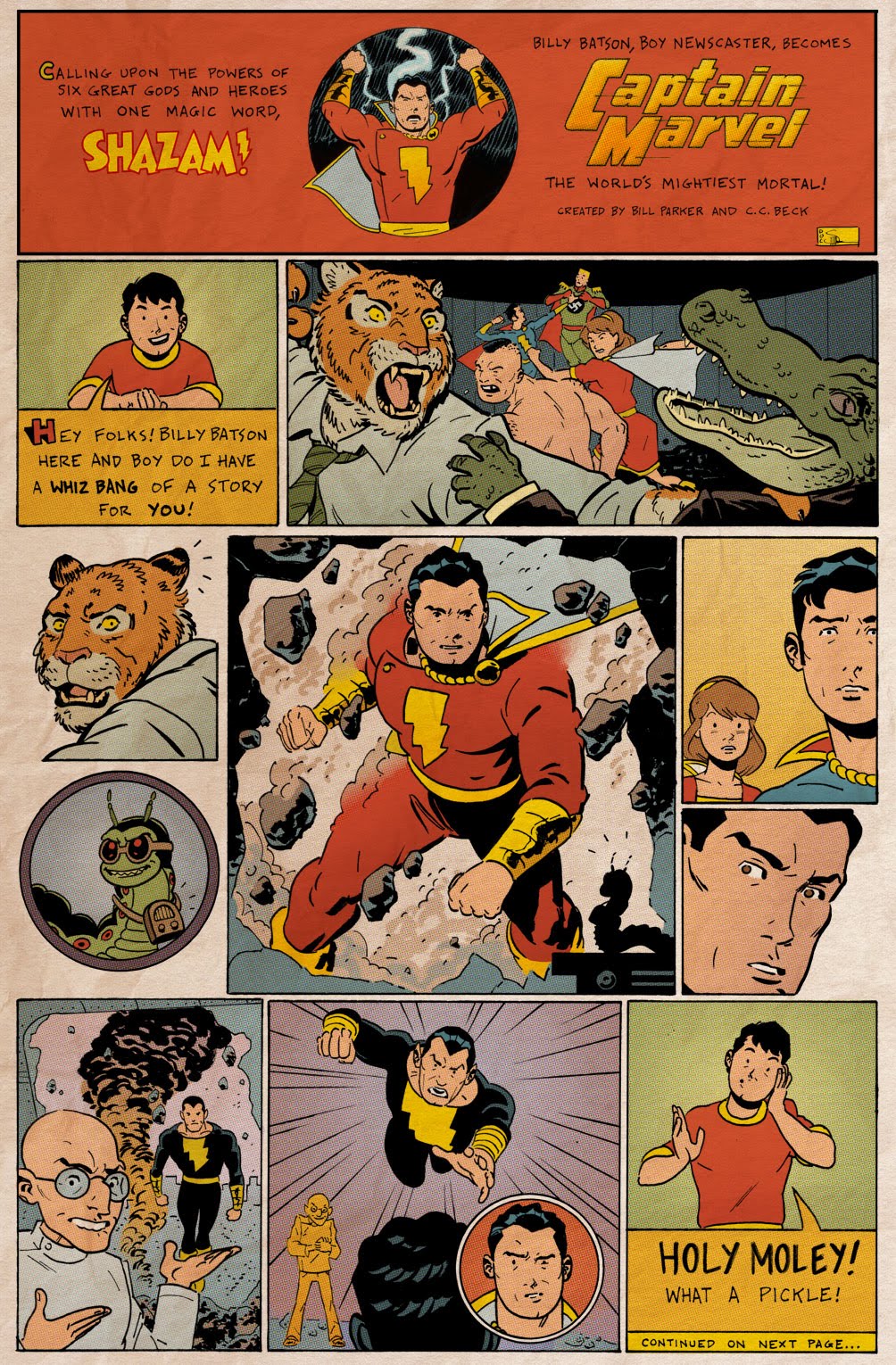 Comic Twart: CAPTAIN MARVEL by Evan Shaner