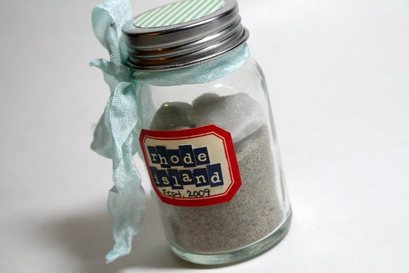 Bursts of Creativity: Thrifty Thursdays - Easy Beach Souvenir