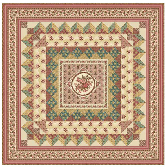 ChintzPanelQuilt: August 2018