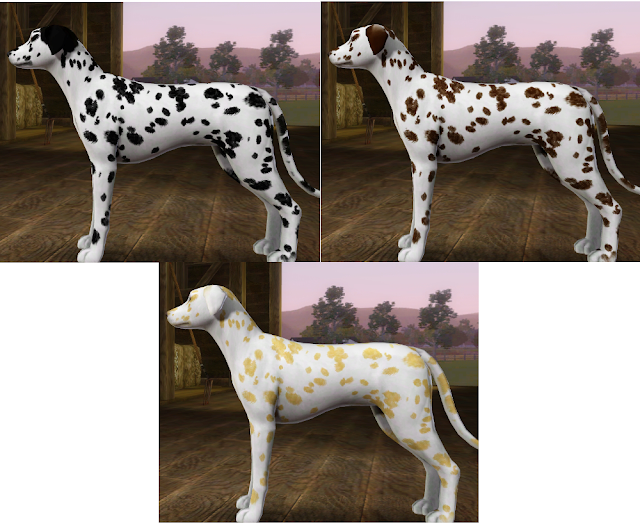 More Dalmatian Colors - Cresties Creations