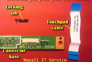 IT Shop, Service and education: How to repair broken touchpad connector ...